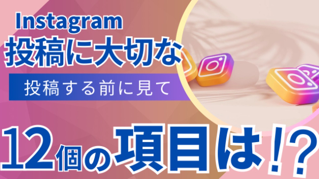 Vol.10 インスタ投稿に大切な12個の項目とは？｜ヴィア 集客に繋がる画像編集者｜coconalaブログ